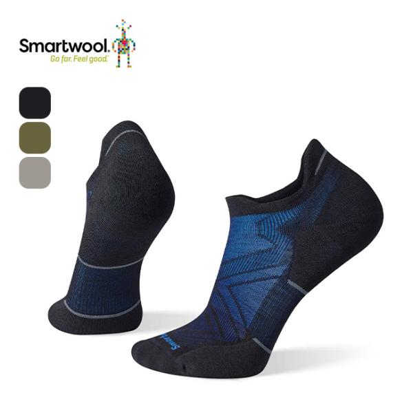 ランニングを研究してフィット感をさらに最適化■ブランド名：Smartwool ■商品名：ラン ターゲットクッション ローアンクル ■商品型番：SW70104 ■カラー：ブラック【SW70104004】,アッシュ／ウィンターモス【SW7010...