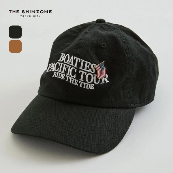 80年代に活躍した架空のバンドのツアーグッズをイメージしたオリジナルキャップ■ブランド名：THE SHINZONE ■商品名：ボーティーズツアーキャップ ■商品型番：26MMSIT05 ■カラー：ブラック【26MMSIT05-07】,キャメ...