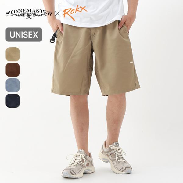 ROKX からの依頼で誕生したダブルネームのツイルパンツのショーツ版。ポリコットン製ツイルを採用。定番素材を用いてストーンマスター流のパターンアレンジ。フロントデザインはストーンマスター、バックデザインはロックス仕様。ウェビングコードはスト...