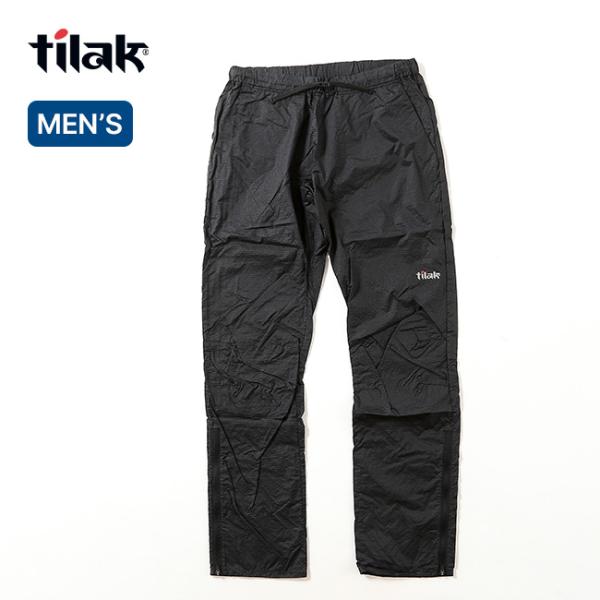 超軽量で通気性に優れたパンツ■ブランド名：Tilak ■商品名：オルギルパンツ ■商品型番：50137 ■カラー：キャビアブラック ■サイズ：S,M,L ■素材：92% ナイロン（リサイクル）、8% ポリエチレン ■重量：− ■生産国：− ...