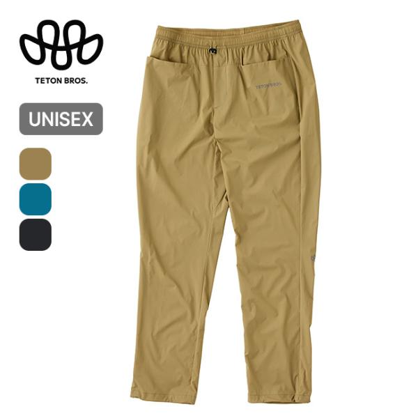 薄手軽量なウィンドシェルパンツ■ブランド名：Teton Bros. ■商品名：ウィンドリバーパンツ ユニセックス ■商品型番：― ■カラー：カーキ【TB261-21012】,ディープティール【TB261-21022】,ブラック【TB261-...