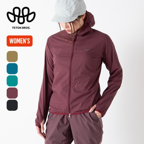 あらゆる局面で活躍する定番ウィンドシェル■ブランド名：Teton Bros. ■商品名：ウィンドリバーフーディ【ウィメンズ】 ■商品型番：― ■カラー：カーキ【TB261-19011】,ディープティール【TB261-19021】,エメラルド...