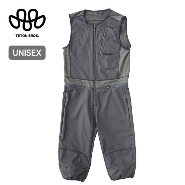体の一部のようなスーツ型ミッドレイヤー■ブランド名：Teton Bros. ■商品名：ホバックスーツ ユニセックス ■商品型番：― ■カラー：ガンメタル【TB253-23012】 ■サイズ：S,M,L,XL ■素材： 【表地】ナイロン 10...