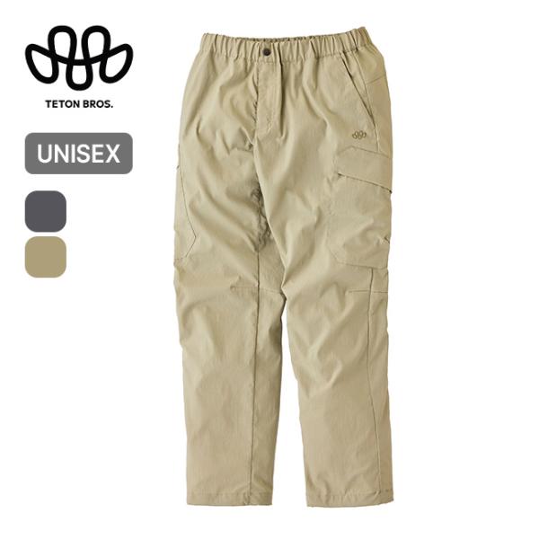 岩場も藪漕ぎもなんのその■ブランド名：Teton Bros. ■商品名：サンサイパンツ ユニセックス ■商品型番：― ■カラー：ガンメタル【TB261-73012】,ライトカーキ【TB261-73022】 ■サイズ：XS,S,M,L,XL ...