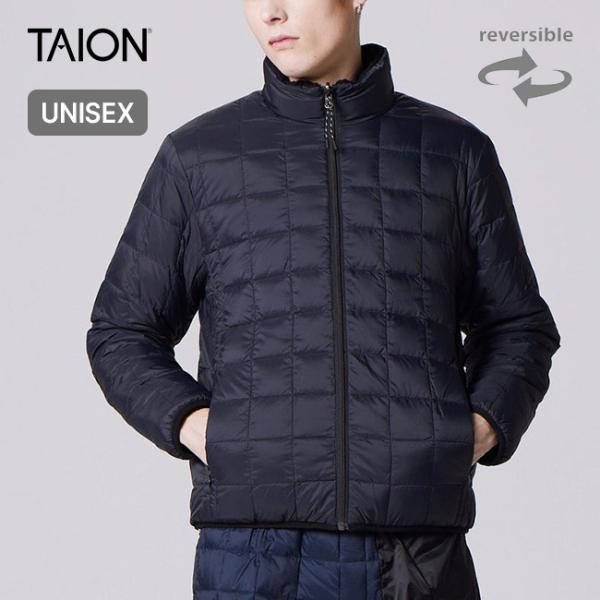 マウンテンラインの人気シリーズ、“ダウン×ボア”のリバーシブルウェア■ブランド名：TAION ■商品名：マウンテンリバーシブルダウン×ボアジャケット ユニセックス ■商品型番：TAION-R102MB ■カラー：ブラック×ブラック【TAIO...