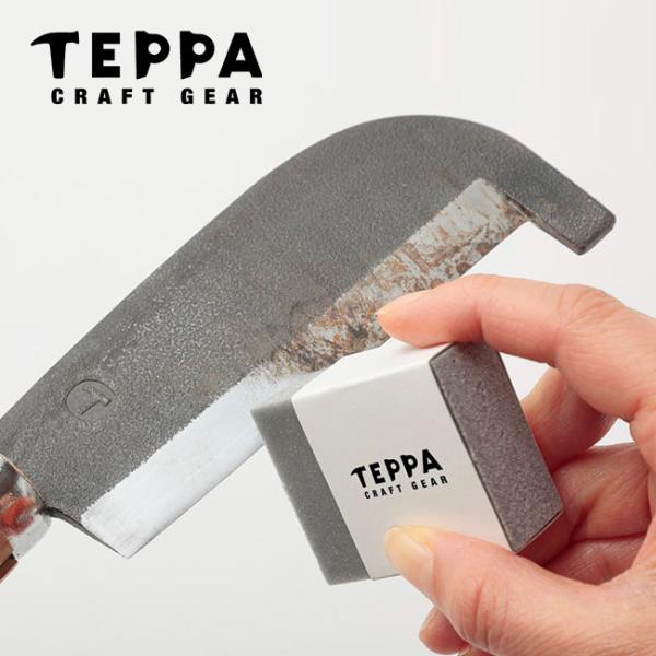 刃物の錆落としができる消しゴムです。■ブランド名：TEPPA ■商品名：さびとり侍 ■商品型番：14030 ■カラー：ー ■サイズ：− ■素材：− ■重量：80g ■生産国：日本  テッパ さびとり侍 TEPPA 14030 刃物 錆落とし...