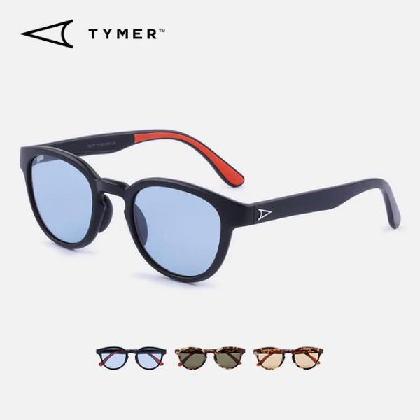 近年人気のクラシカルなボストンシェイプのサングラス■ブランド名：TYMER ■商品名：エリオット ■商品型番：― ■カラー：マットブラック／ライトブルー【TY100-MBK-LBL】,マットダイデミ／ダークグリーン【TY100-MDD-DG...