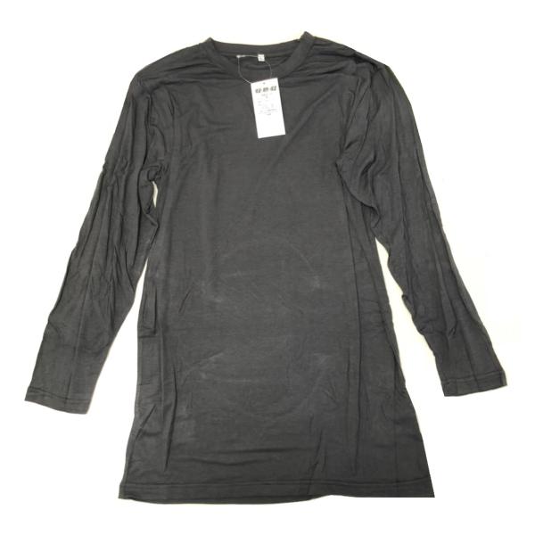 吸湿、発熱、保温に優れた東レのソフトサーモ（SOFTTHERMO）使用の丸首長袖シャツ。袖を通すとやわらかくて着心地抜群！お尻まで隠れる着丈の長いタイプです。ソフトサーモは、ドイツ製の特殊レーヨンと東レのマイクロ抗ピルアクリルをミックスし、...