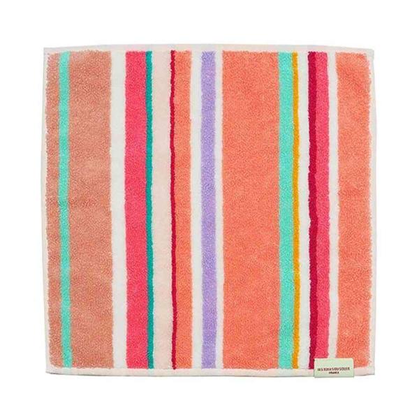 フランスの街の色、食の色、人の色など多彩なフランス文化をテーマに伝統的な製法で織り上げられた独自のストライプ生地のタオルハンカチ。先染の糸を組み合わせることで、生地の柄を忠実に再現。両面パイルなので、吸水性に優れています。今治の職人のこだわ...