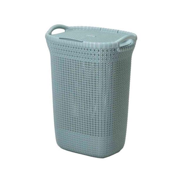 やわらかなニットモチーフのリサイクルプラスチック製バスケット。グレイッシュなカラーはどんなインテリアにも自然に馴染み、飽きのこないカラーバリエーション。通気性がよく、カビやニオイの原因となる湿気がこもりにくい仕様。素材には水や汚れに強いポリ...