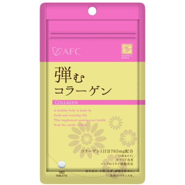 お気軽に試せるハートフルシリーズのサプリメント。健康と美容に大切なコラーゲンのタブレットタイプ商品。コラーゲンに、セラミドとコンドロイチンをプラス配合。みずみずしさと潤いをうち内側からサポート。コラーゲン ハートフル