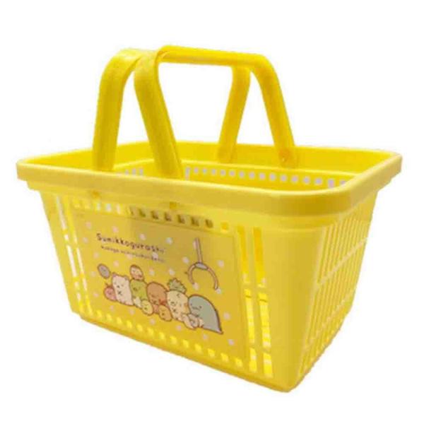 サンエックスの大人気キャラクター「すみっコぐらし」のキャラバスケットです☆文具や道具を入れに、デスク周りの整理整頓に便利♪たっぷり収納できて持ち運び楽チン♪お菓子を入れたり、お子様のおもちゃ収納ボックスとしても！プレゼントにもぴったりのキャ...
