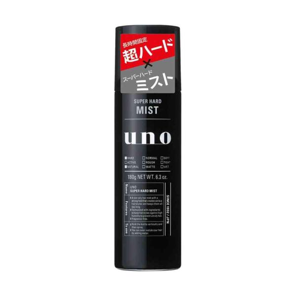 ガッチリ固定！超強力ミスト。サッと髪になじんで、超ハードにセット。乾燥後、白い粉が出にくく、スタイリングも寝グセ直しも素早くできる。湿気による崩れを防ぎ、ヘアスタイルを一日中キープする「耐湿性セット成分」と「調湿成分」を配合。アンチオイリー...