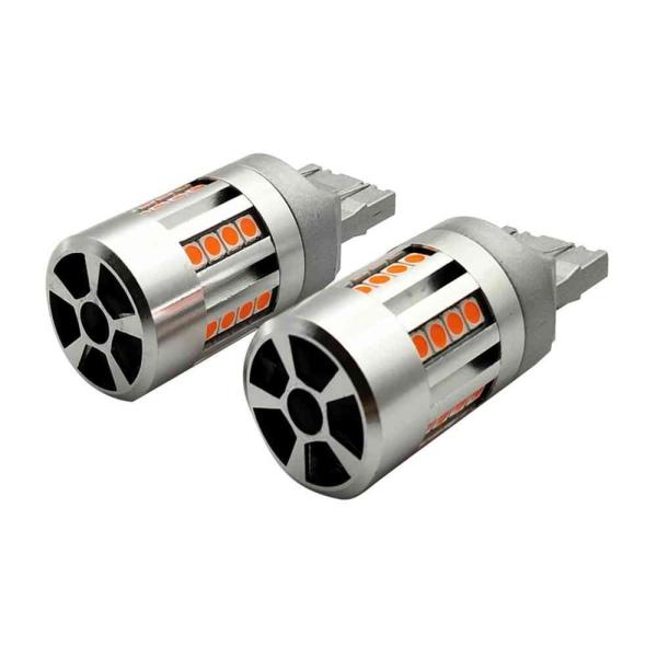 ●テール／ストップ専用LEDバルブ 衝撃な光で追突を防止！●アルミ削り出しボディーでステルス度アップ●ハイフラ防止機能搭載●リフレクターの反射効率のよい6面発光タイプ●バッテリーに優しい省電力●熱を効率よく逃すファン内蔵●DC12V国産車専...