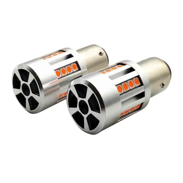 ●テール／ストップ専用LEDバルブ 衝撃な光で追突を防止！●アルミ削り出しボディーでステルス度アップ●ハイフラ防止機能搭載●リフレクターの反射効率のよい6面発光タイプ●バッテリーに優しい省電力●熱を効率よく逃すファン内蔵●DC12V国産車専...