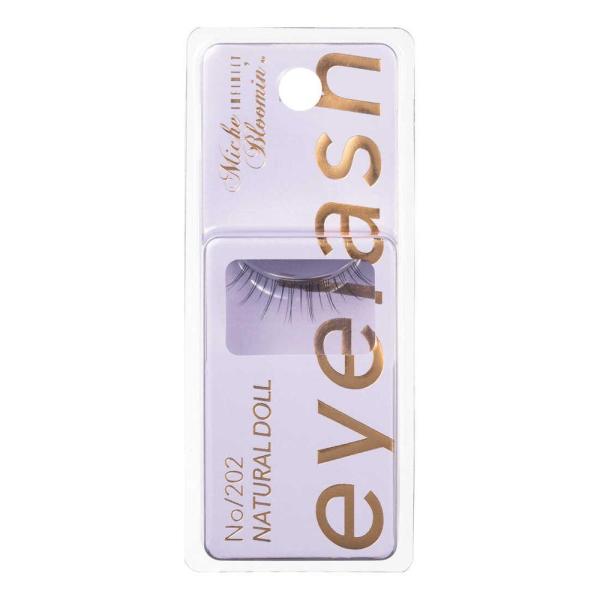 ナチュラル系アイラッシュの定番「ミッシュブルーミン」から、流行りの軸あり束感まつげデザインのグルー付き１ペアが新発売！つけまデビューにもオススメです。一瞬で、誰でもなれる、あのまつ毛。束感まつげでお人形のようなパッチリ可愛い瞳に。Miche...