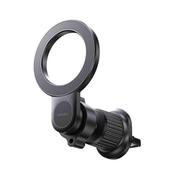 ●マグネットでピタッとくっつく簡単装着（iPhoneシリーズの純正ケースにぴったり、MAGsafe搭載デバイスに対応）●角度調整自由自在ボールジョイント採用●エアコンクリップ取付。●しっかり止まる！回転式締付けエアコンクリップくるくると回転...