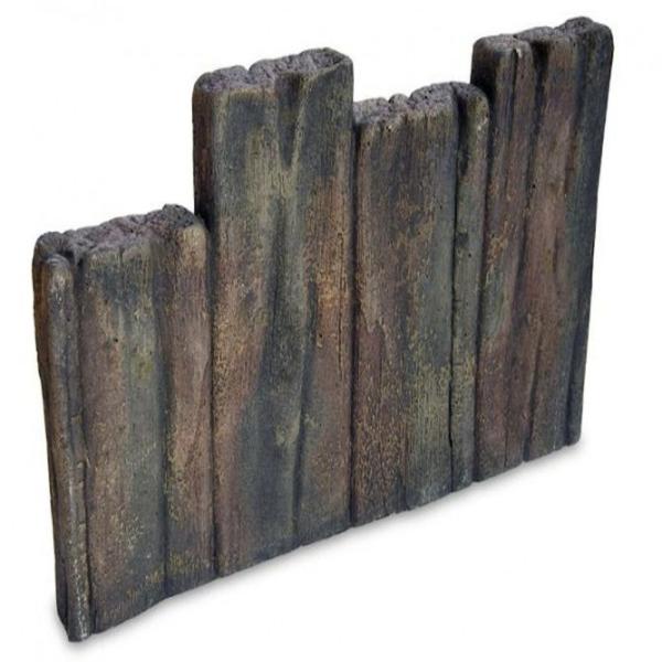 花壇の土留めや縁切り、植栽を引き立てる背景などに。※自立しないタイプなので下部を埋める、モルタルで固定するなどしてご利用下さい。※木目パターン,塗装は写真と異なる場合がありますのでご了承下さい。