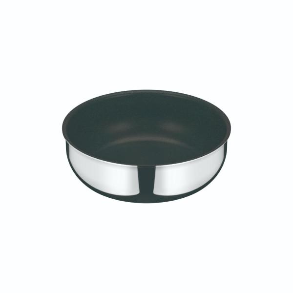 幅広い料理に使える！便利なIH対応炒め鍋素地を活かした高級感のあるミラー仕上げアルミとステンレスの2層構造外面に溝が無く洗いやすい超深型だから煮込み料理や揚げ物にもオススメIH・ガス火対応耐摩耗性デュラブルコートオーブンOK食洗機OK