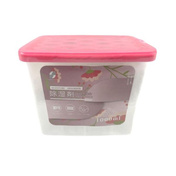 大容量サイズフローラルの香りの除湿剤。