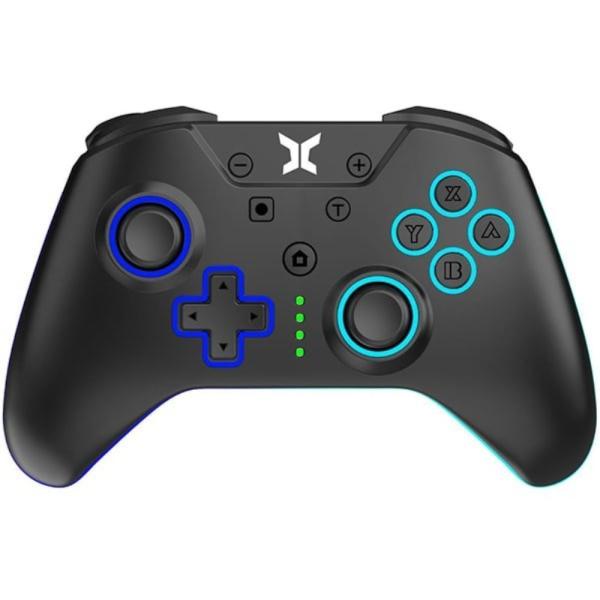 背面に搭載された2つのマルチボタンは、自由に操作を割り当てられるカスタム対応。さらに、イルミネーション機能により、好みのカラーに切り替え可能なLEDライトが、ゲーム空間を鮮やかに演出します。_x000D_モーションセンサーによる体感操作や、...