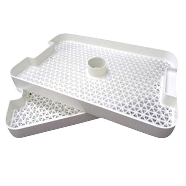 家庭用食品乾燥機プチマレンギスケルトン専用のレギュラートレー2枚セットです。プチマレンギ用。メッシュも付属しております。●サイズ：435×280×30(内寸25)mm。