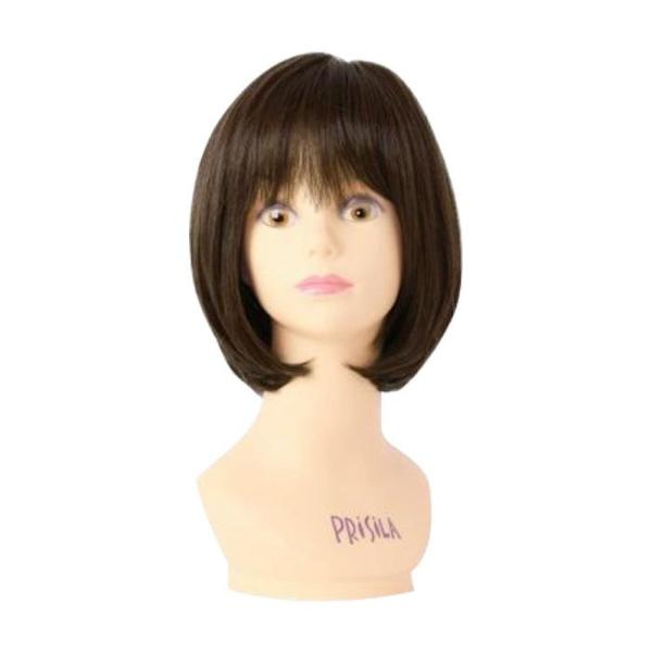 プリシラ ミセスオールウィッグ ネオクラシックボブ A-115 TDB:耐熱ダークブラウン 気品漂うシンプルなナチュラルボブ 【新ファイバー・伸縮キャップ】■ウィッグのタイプオールウィッグ(フルウィッグ)自毛をまったく見せずにスッポリかぶる...