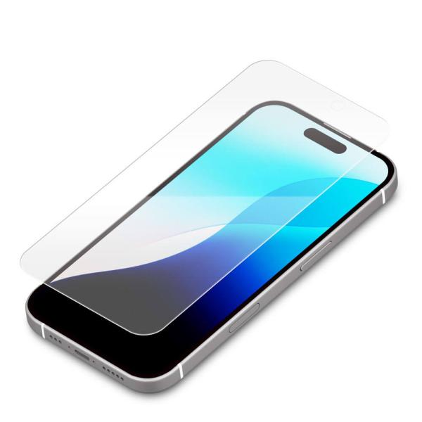目と液晶画面をしっかり守るiPhone 16 Pro用 液晶保護ガラス ブルーライトカット/高透明です。ブルーライトを最大約90％低減します。透過率の高い光沢ガラスを採用し、美しい映像や画像をよりクリアにお楽しみ頂けます。一般的なソーダライ...