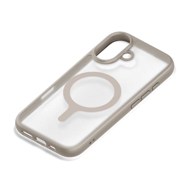 「PG-25AMH02BE」は、各種MagSafeアクセサリーに対応したiPhone 17用 ハイブリッドケースです。マグネットリング搭載でMagSafeアクセサリーをピタッと簡単装着。耐久性のあるポリカーボネイトとしなやかなTPUを組み合...