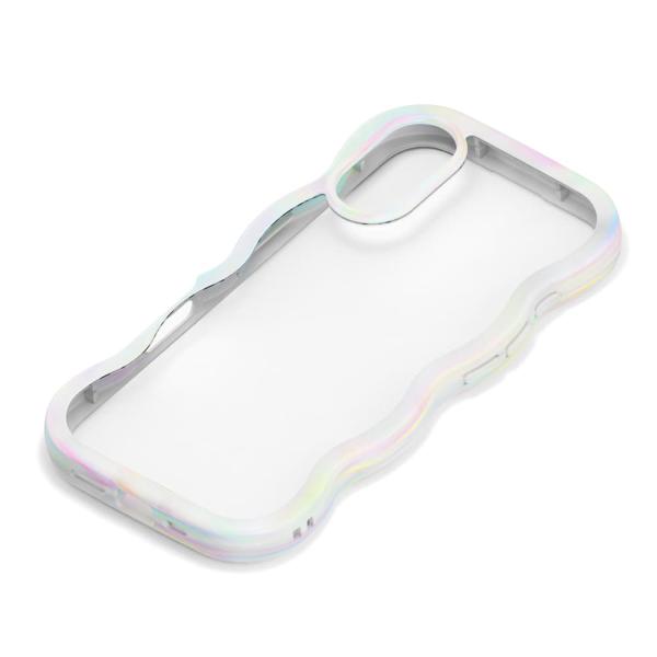 「PG-25AWH04WH」は、やわらかな波打つデザインが可愛らしいiPhone 17用 ウェーブケースです。ケース背面はクリアタイプでiPhone本体の美しさを最大限に活かします。シールや写真を入れて自分好みにカスタマイズすることが出来ま...
