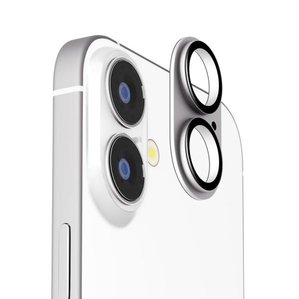 「PG-25ACLG17SV」は、スタイリッシュなアルミタイプのiPhone 17／16／16 Plus用 カメラフルプロテクター シルバーです。光線透過率92%の表面硬度10H光沢ガラスと高級感のあるアルミフレームで端末本体のカメラレンズ...