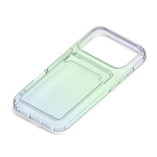 「PG-25BCTP02AR」は、写真やステッカーを背面のポケットに入れてアレンジが可能なiPhone 17 Pro用 クリアポケットケースです。色鮮やかに彩るオーロラカラータイプ。背面のクリアポケットにお気に入りの写真やステッカーを入れて...