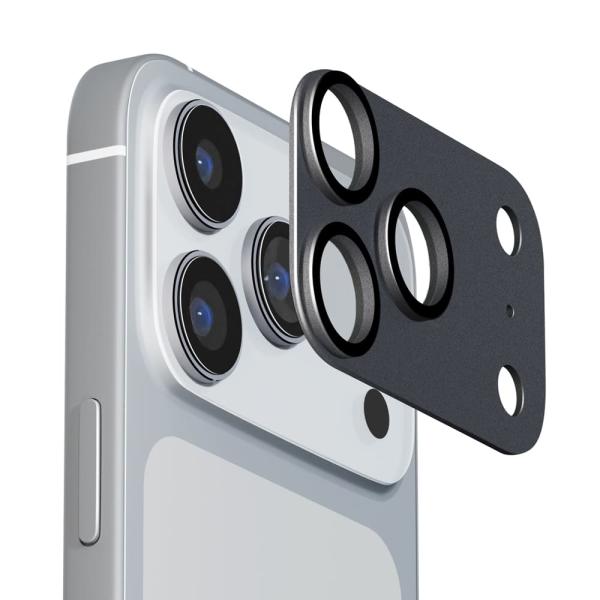 「PG-25BCLG08BK」は、スタイリッシュなアルミタイプのiPhone 17 Pro用 カメラフルプロテクター ブラックです。光線透過率92%の表面硬度10H光沢ガラスと高級感のあるアルミフレームで端末本体のカメラレンズ周りにキズを付...