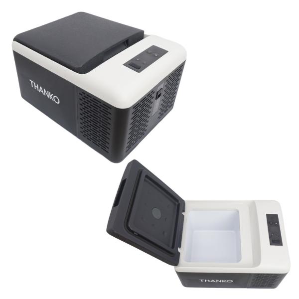 車内・屋外・室内のどこでも活躍する、コンパクトな小型冷凍庫家庭用コンセントからでも、車内のシガーソケットからでも給電可能な小型冷凍庫です。庫内容量9Lとコンパクトなのに、500mlペットボトルなら8本、350ml缶なら11本も収納可能！電源...