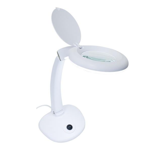 30個LEDライト付きルーペ。無段階調整可能なスタンド式細かい作業をする時に使える、ライト付きのスタンドルーペです。30個の高輝度LEDライトで、手元を明るく照らします。アーム部は無段階調整可能でスムーズに高さ調整可能。スタンド式でどこでも...