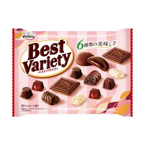 人気の高い6種類のチョコレート菓子が入ったバラエティ豊かなアソートチョコ。