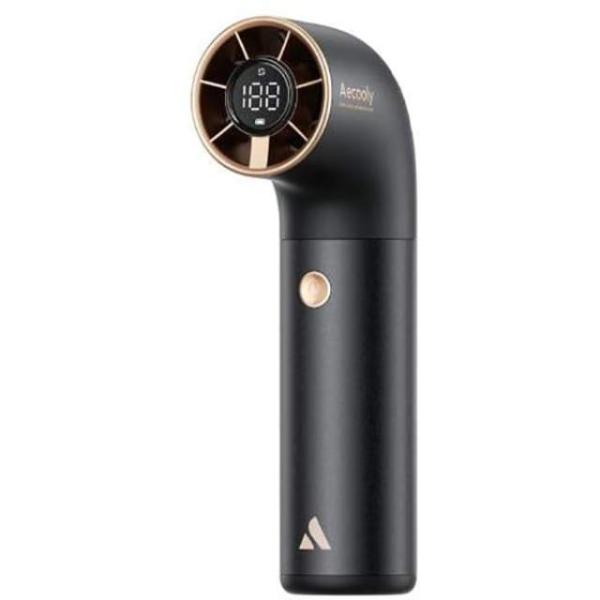Aecooly Turbo Air Tubeポータブルファンは、耐久性に優れたタービン式ブラシレスモーターを搭載。最大19,000RPMの高速回転と最大風速11m/sのパワフルな風で、素早く涼しさを届けます。強力な気流を効率よく循環させ、運...