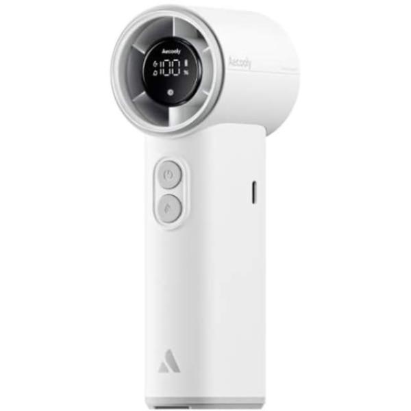 強力送風とひんやりミストで瞬間クールダウン。最大風速10m/sのパワフルな風と、肌にやさしい微細ミストで暑さ対策に活躍するミスト付きハンディファンです。4500mAhバッテリー搭載で最長約25時間使用可能。5段階風量調整や完全密閉式水タンク...