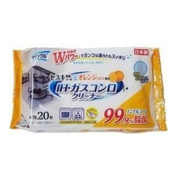 セスキ炭酸ソーダ＋オレンジエキス配合。ＩＨ・ガスコンロの汚れ落としと消臭ができる。ノンアルコールで99.9%除菌できる。界面活性剤不使用。