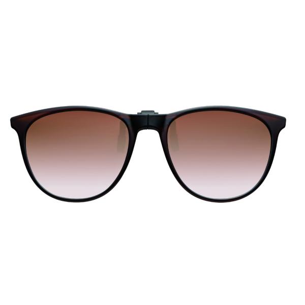 ●この商品はファッション用グラスです。家庭用品品質表示法の「サングラス」「偏光サングラス」には該当しませんのでご注意のうえお買い求めください。●ワンタッチでご自身のメガネに取り付け可能。お手持ちのメガネが一瞬でサングラスに変わります。●一部...