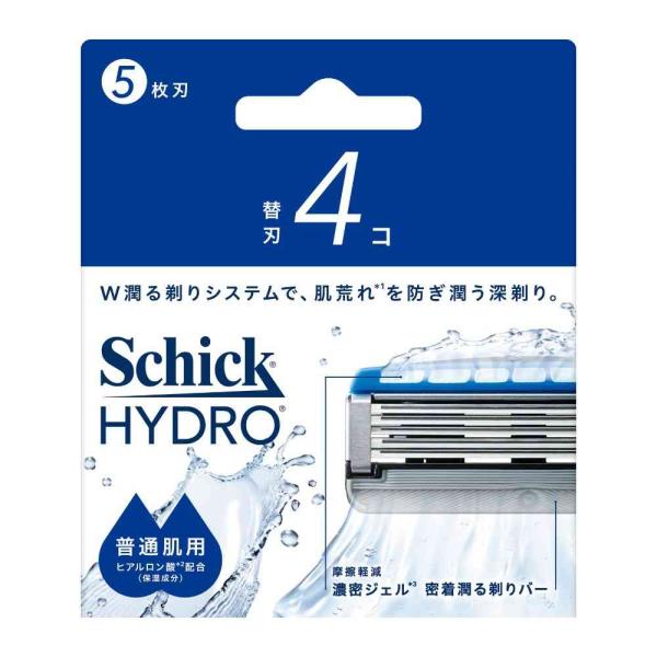 やさしく深剃り（1）ダブル潤る剃りシステムで、肌荒れ※を防ぎ潤う深剃り（2）普通肌用※シェービングによる摩擦や乾燥によるもの