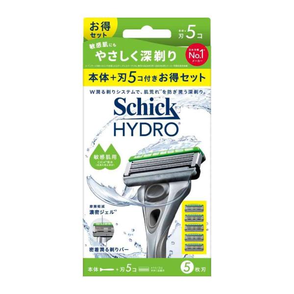 やさしく深剃り（1）ダブル潤る剃りシステムで、肌荒れ※を防ぎ潤う深剃り（2）敏感肌用（3）お得なコンボパック※シェービングによる摩擦や乾燥によるもの