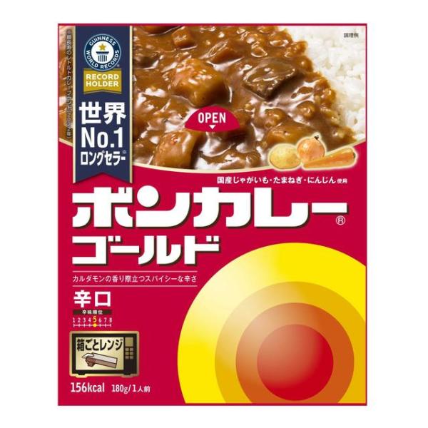 具材の野菜（じゃがいも・たまねぎ・にんじん）は国産だけ。カルダモンの香り際立つスパイシーな辛さのカレー。味の特長を引き出すスパイスとカレー粉は、すべてのアイテムごとに違うオリジナルレシピで調合しています。フタを開けて箱ごとレンジで調理。保存...