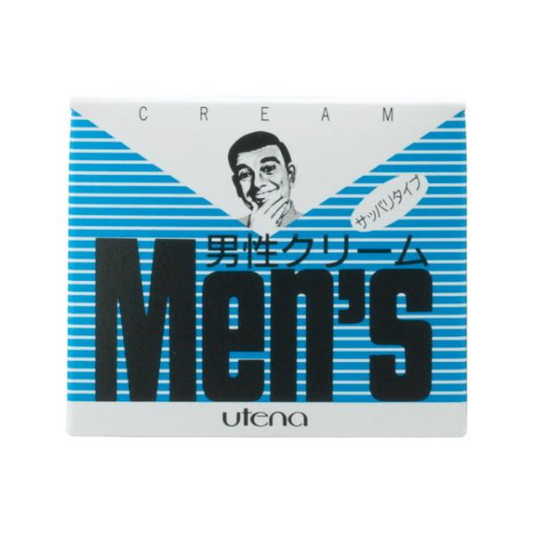 ベタつかずサラッとした感触で、男性のお肌をひきしめながらキメをととのえるさっぱりタイプのクリーム。