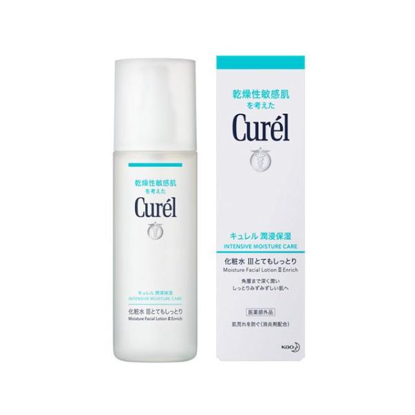 花王 キュレル（curel）化粧水３とてもしっとり １５０ｍｌ買うならサンドラッグ!!敏感肌 低刺激 Curel キュレル