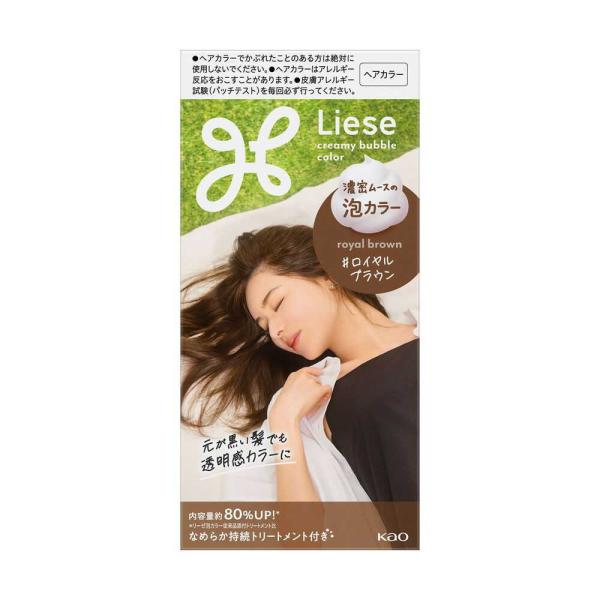 濃密ムースの泡カラー元が黒い髪の特徴に着目！髪が明るくなるときに現れる髪の色調“アンダートーン”に着目赤みやオレンジが出やすい元が黒い髪でも柔らか透明感のある仕上がりにリーゼ泡カラーのこだわり初めてでも、泡をもみこむだけで簡単根元や後ろ、内...
