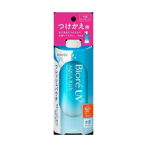 水感エッセンスからパウチ型容器、最後まで外気に触れず清潔に使えるフレッシュパウチ。たっぷり約1.7倍（通常品70ｇ比）。キャップを開けて、ボタンを押すだけ。するーっと全身塗りやすい。軽い力でも使いやすくて、家族みんなでシェア。パウチタイプで...