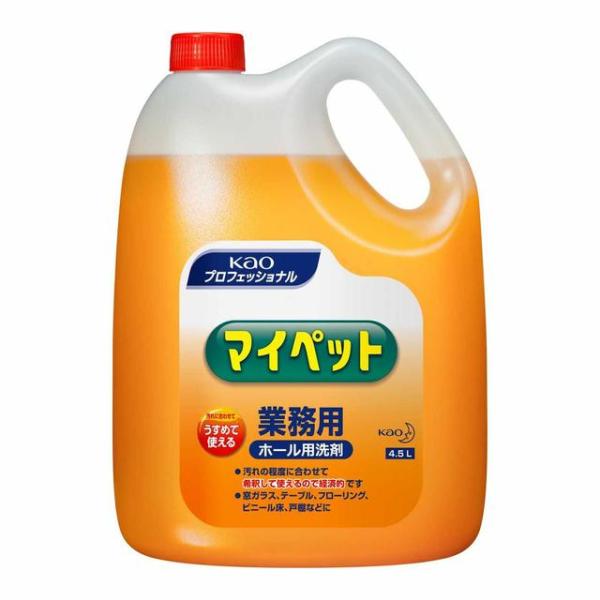 オフィス・ホールからお店まで幅広く使えるふき掃除洗剤です。フローリング、ビニール床やテーブル、戸棚などのふき掃除に最適です。2度ぶきがいらず、スピーディーにふき掃除ができます。汚れの程度にあわせて、水でうすめて使えるので経済的です。