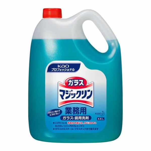 ふきスジ残さずピカピカに！●こびりついた手あかや泥ハネ、タバコのヤニなどのしつこい汚れもスッキリ●ガラスからスチール・プラスチックまで使えます