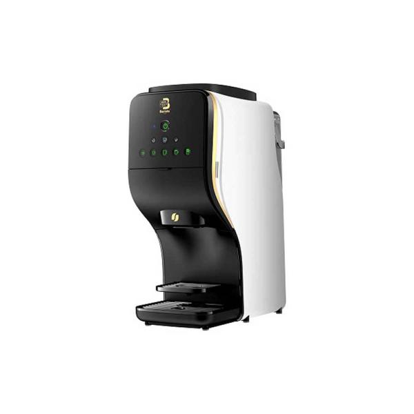 ●専用クリーマーで本格的カフェ品質のラテが楽しめる　●ホット・アイスで8メニュー　●コーヒーとクリーマーの２タンク搭載　●2Lの大容量水タンク　●コーヒー・クリーマー・水の残量通知機能